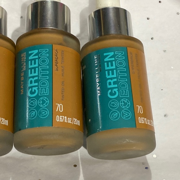 Maybelline | Makeup | 3 X Maybelline New York Green Edition Superdrop ...